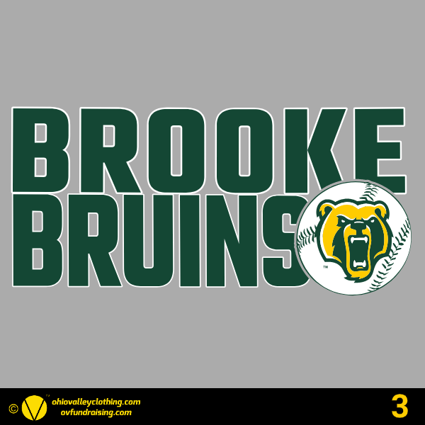 Brooke Middle School Baseball 2025 Fundraising Sample Designs Brooke ...