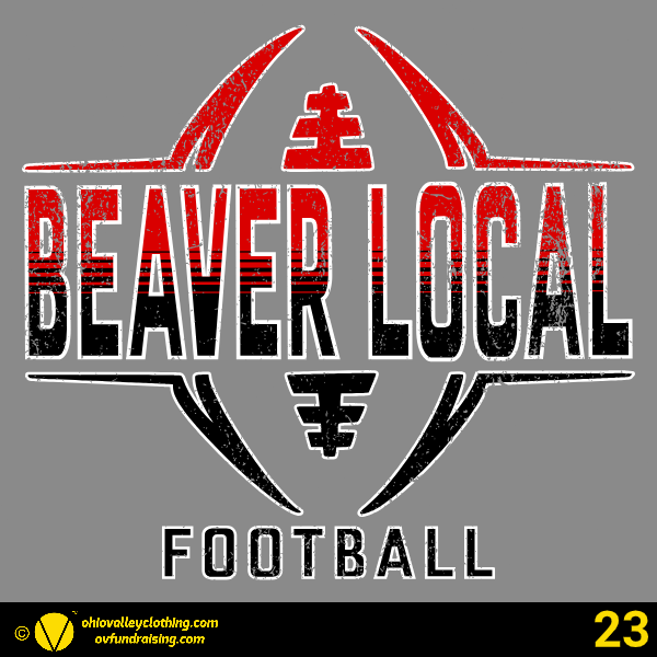 Beaver Local Football 2024 Sample Designs