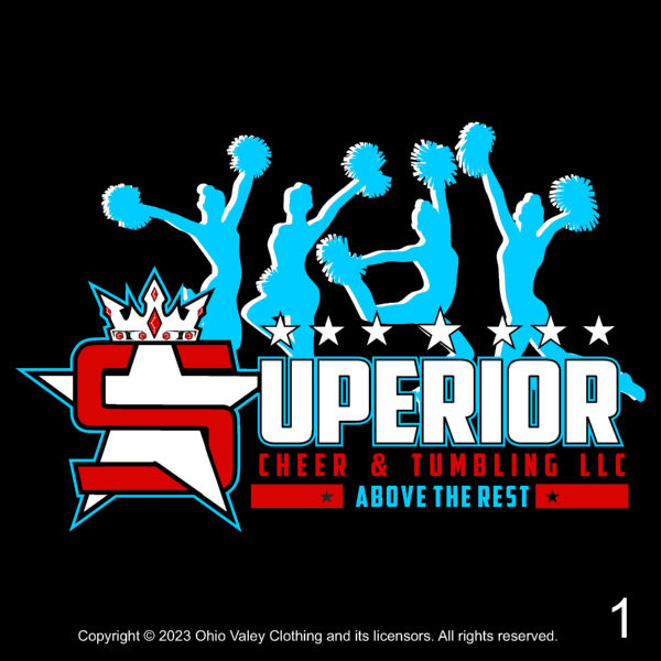 Superior Cheer and Tumbling Fundraising Sample Designs Superior Cheer ...