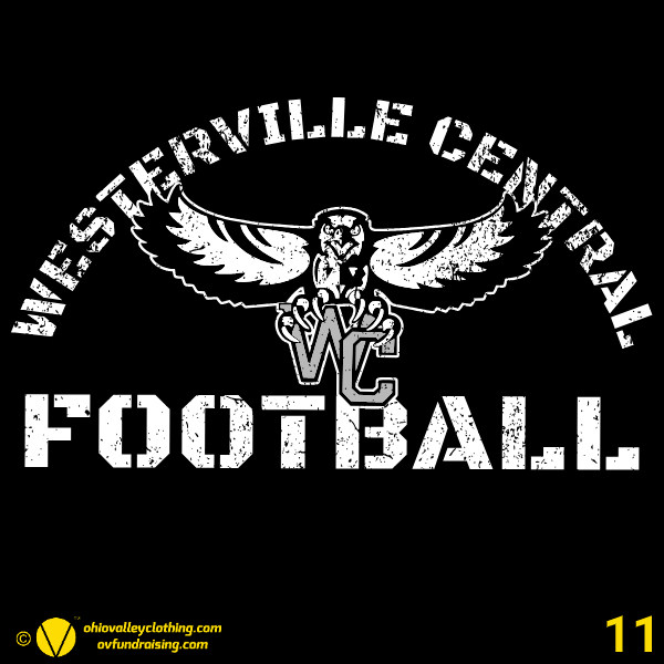 Westerville Central Football 2024 Fundraising Sample Designs Westerville Central Football 2024 ...