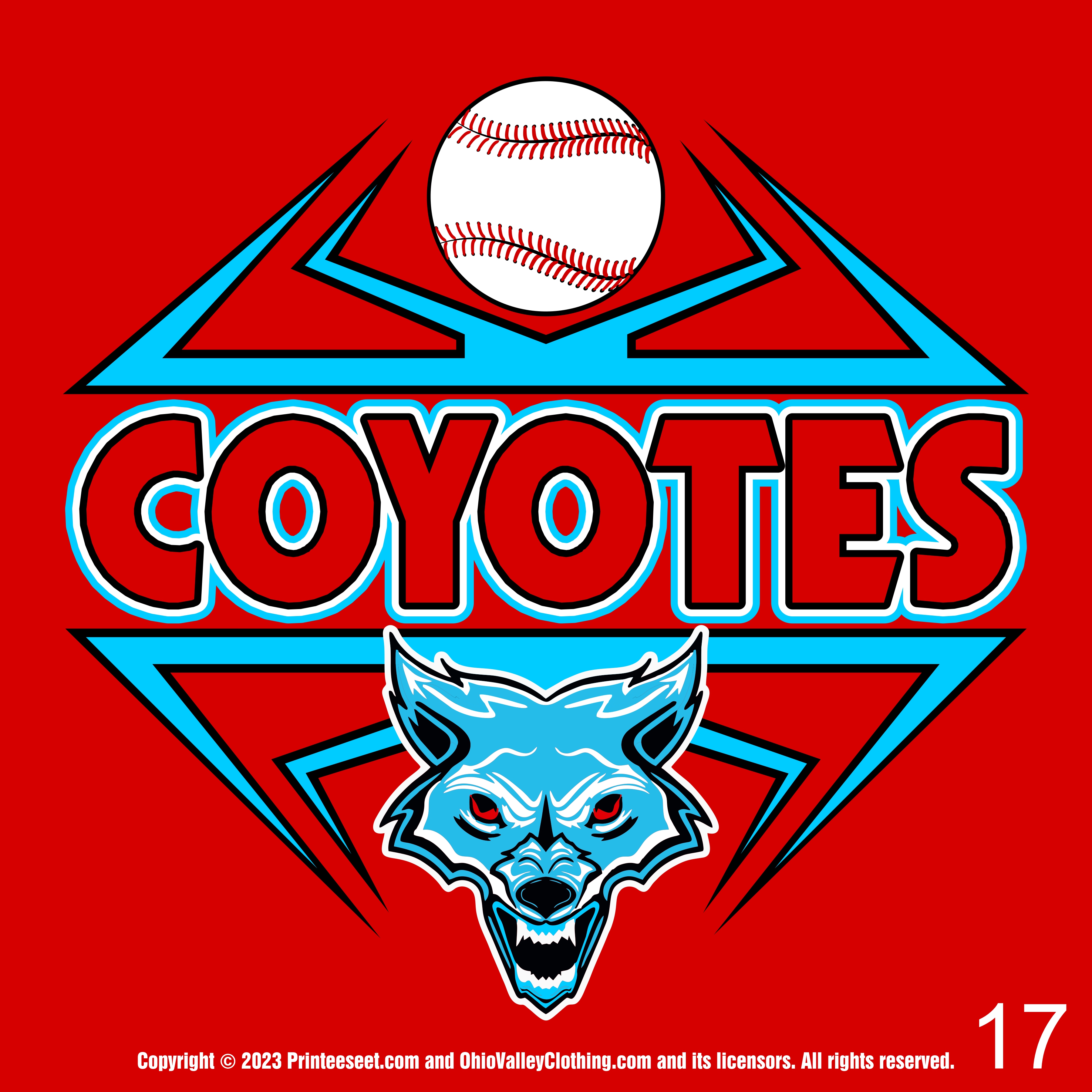 SV Coyotes Baseball 2023 Fundraising Sample Designs SV Coyotes Baseball ...