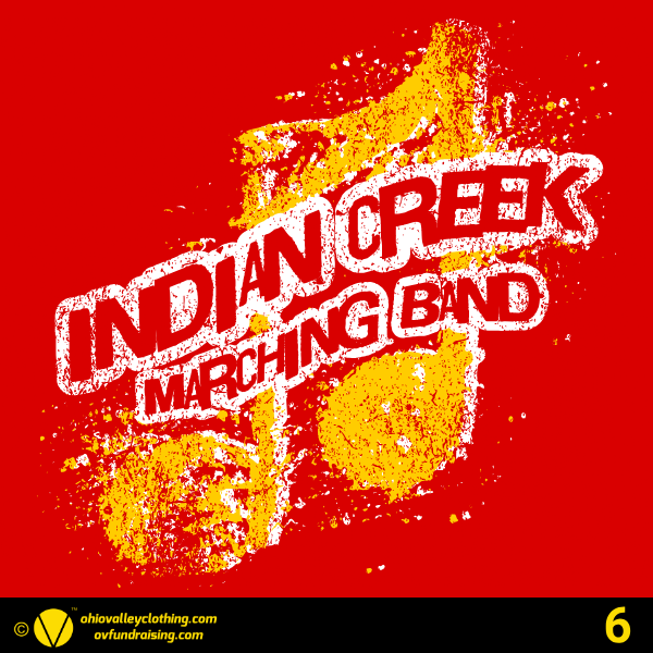 Indian Creek Marching Band 2024 Fundraising Sample Designs