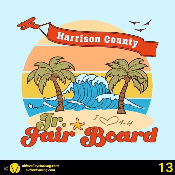 Harrison County Jr. Fair Board 2025 Sample Designs | OV Fundraising