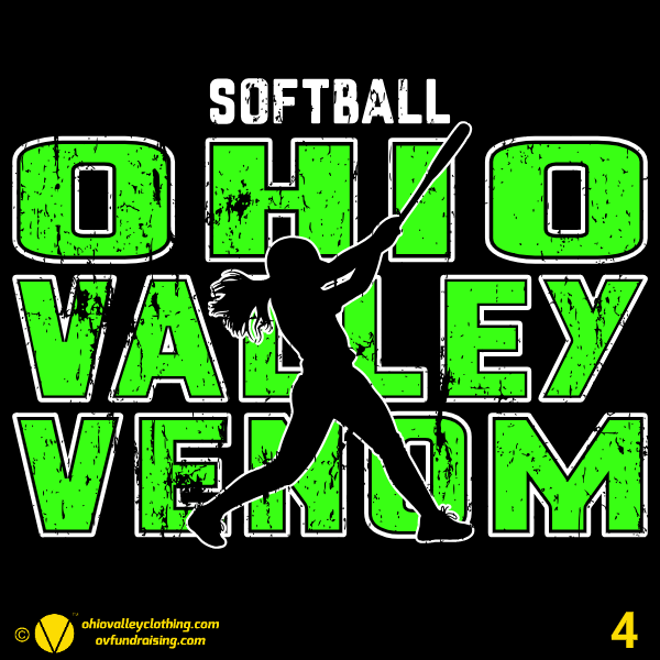 Ohio Valley Venom Softball 2024-2025 Fundraising Sample Designs