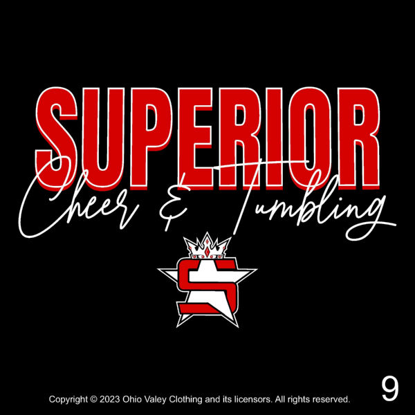 Superior Cheer and Tumbling Fundraising Sample Designs Superior Cheer ...