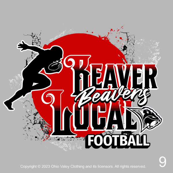 Beaver Local Football 2023 Fundraising Sample Designs Beaver Local ...