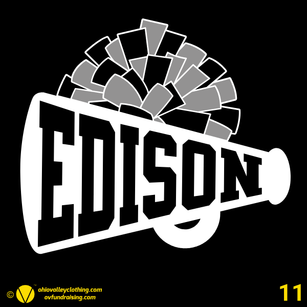 Edison High School Cheer 2024 Fundraising Sample Designs Edison High ...