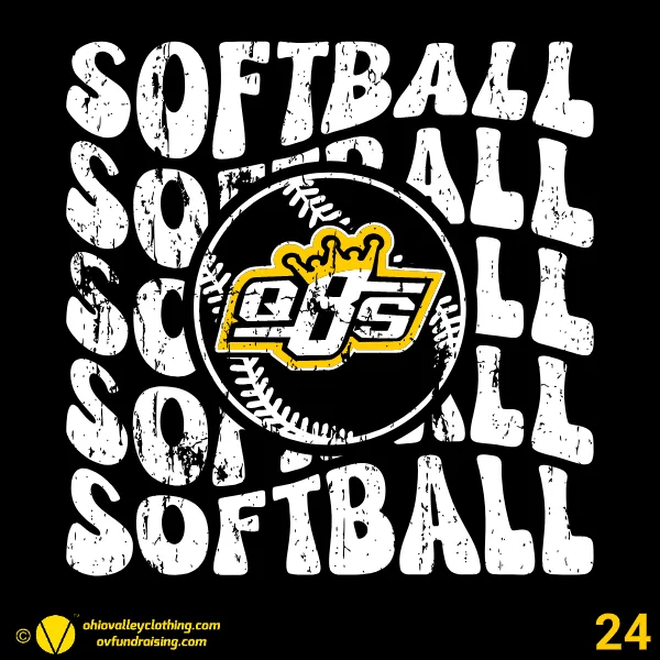 Queen Bee Softball 2025 Fundraising Sample Designs | OV Fundraising
