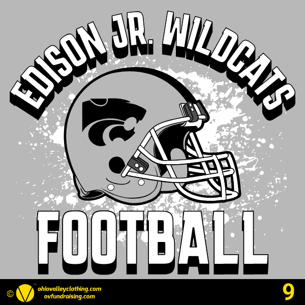 Edison Jr. Wildcats Football 2024 Design Sample Designs Edison Jr ...