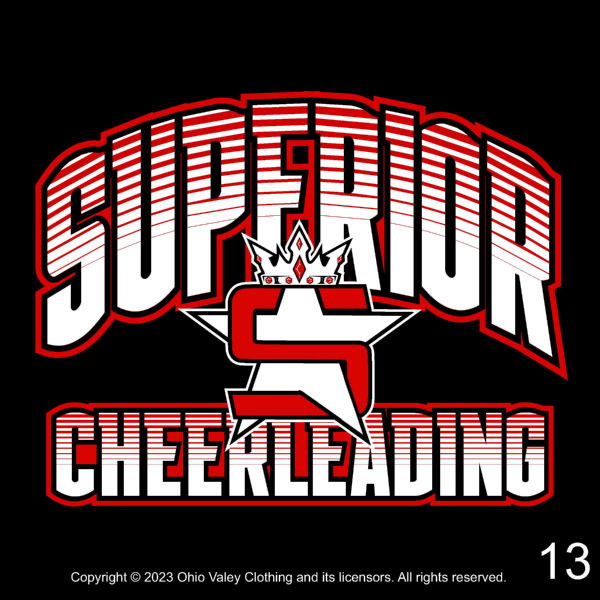 Superior Cheer and Tumbling Fundraising Sample Designs Superior Cheer ...