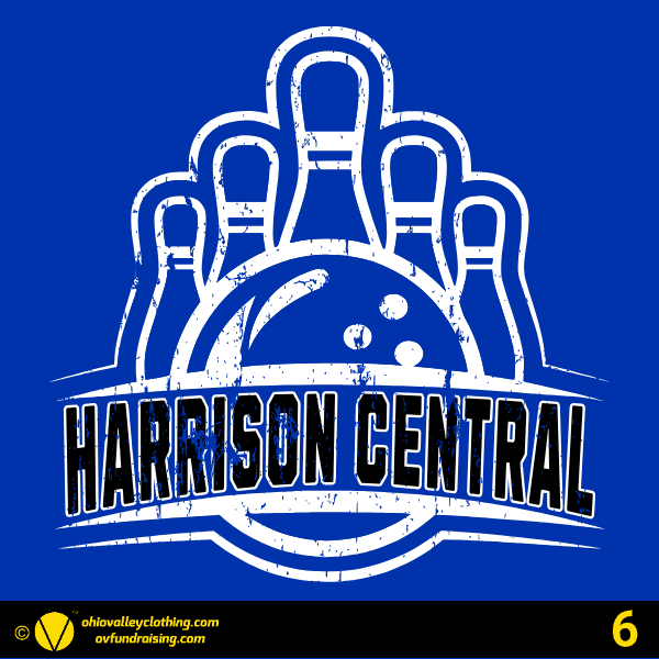 Harrison Central Huskies Bowling 2025-26 Fundraising Sample Designs ...
