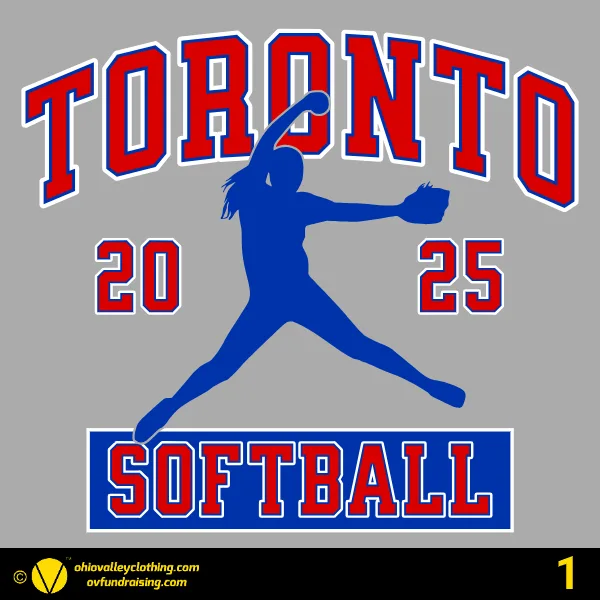 Toronto Girls Softball 2025 Fundraising Sample Designs | OV Fundraising