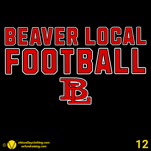 Beaver Local Football 2024 Sample Designs