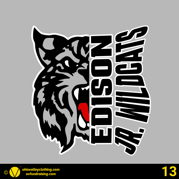 Edison Jr. Wildcats Football 2024 Design Sample Designs Edison Jr ...