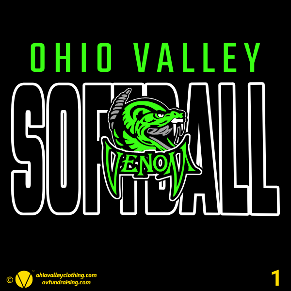 Ohio Valley Venom Softball 2024-2025 Fundraising Sample Designs Ohio ...