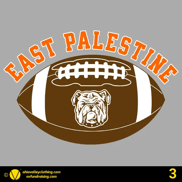 East Palestine Football 2026 Fundraising Sample Designs | OV Fundraising