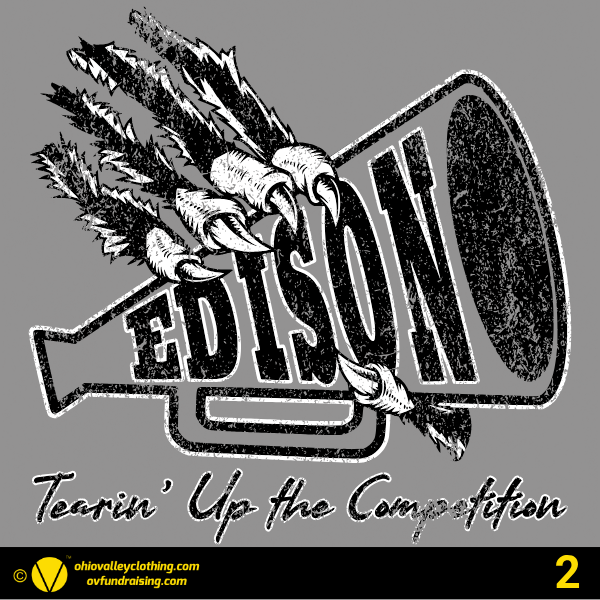 Edison High School Cheer 2024 Fundraising Sample Designs Edison High ...