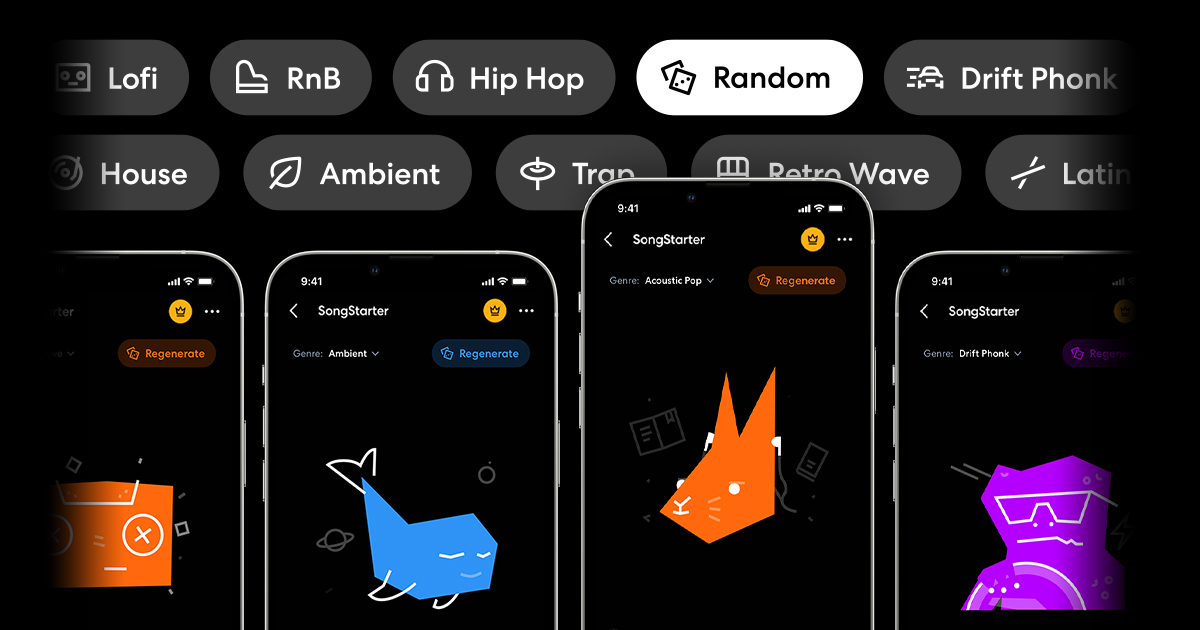 BandLab SongStarter | Your Free AI Music Idea Generator