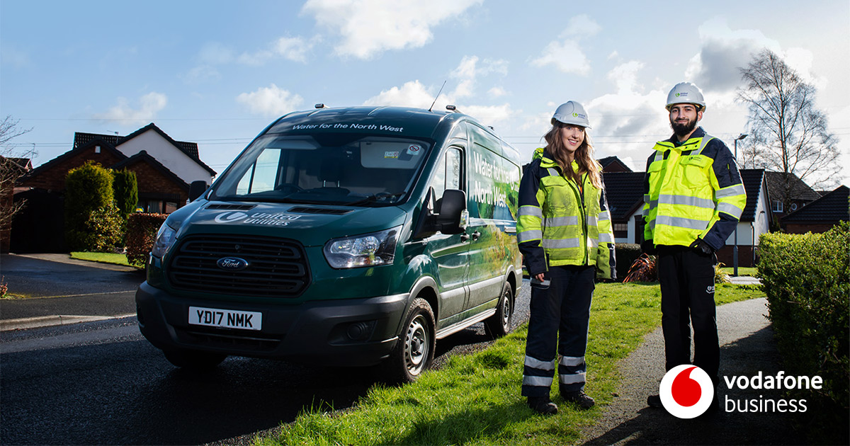 Helping United Utilities supply water with an electric fleet