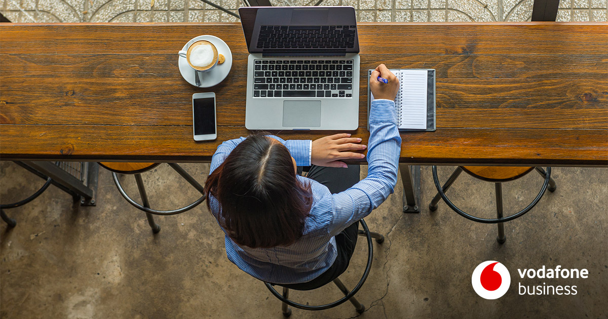 Transformation of Work | Benefits and risks by Vodafone and Forrester