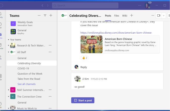 #WaterCoolerChat | KnoPro [powered by NAF]