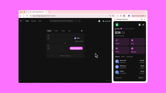 Uniswap Extension is Now Available for Everyone