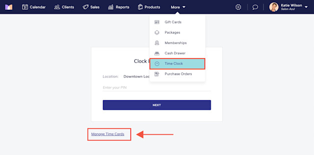 How to Manage & Edit Time Cards | Mangomint Learning Center | Help ...