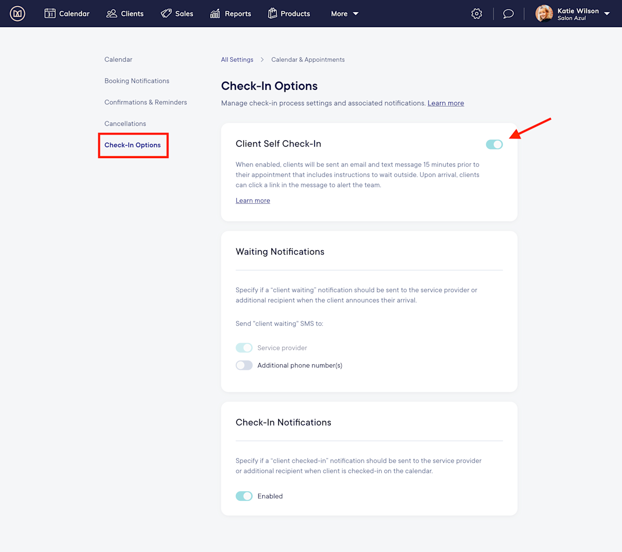 Client Self Check-In | Mangomint