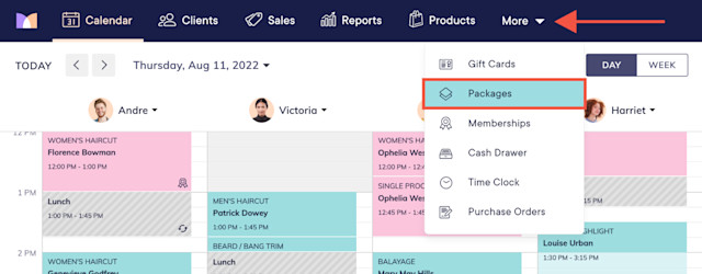 Manage Packages & Adjust Package Quantities | Mangomint