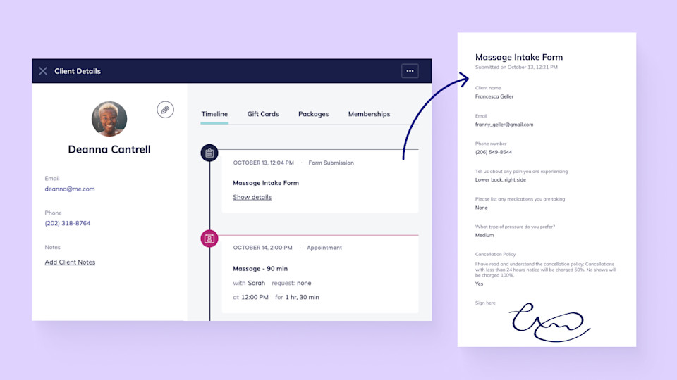 Introducing Integrated Forms | Blog | Mangomint Salon and Spa Software