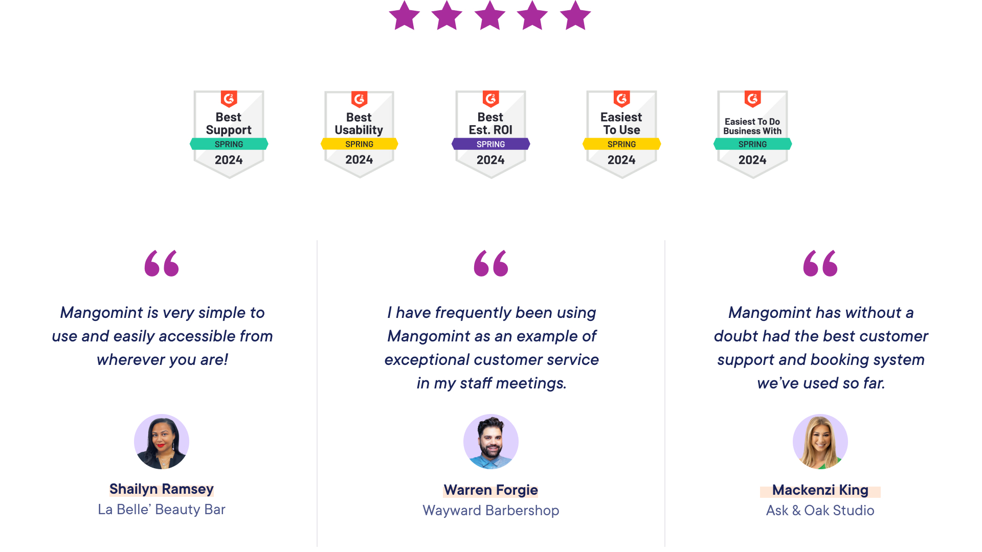 Why We're Different | Mangomint Salon and Spa Software