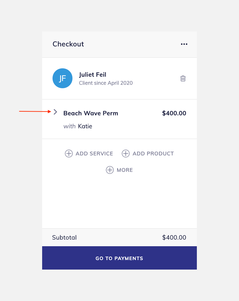 Apply a Discount During Checkout | Mangomint