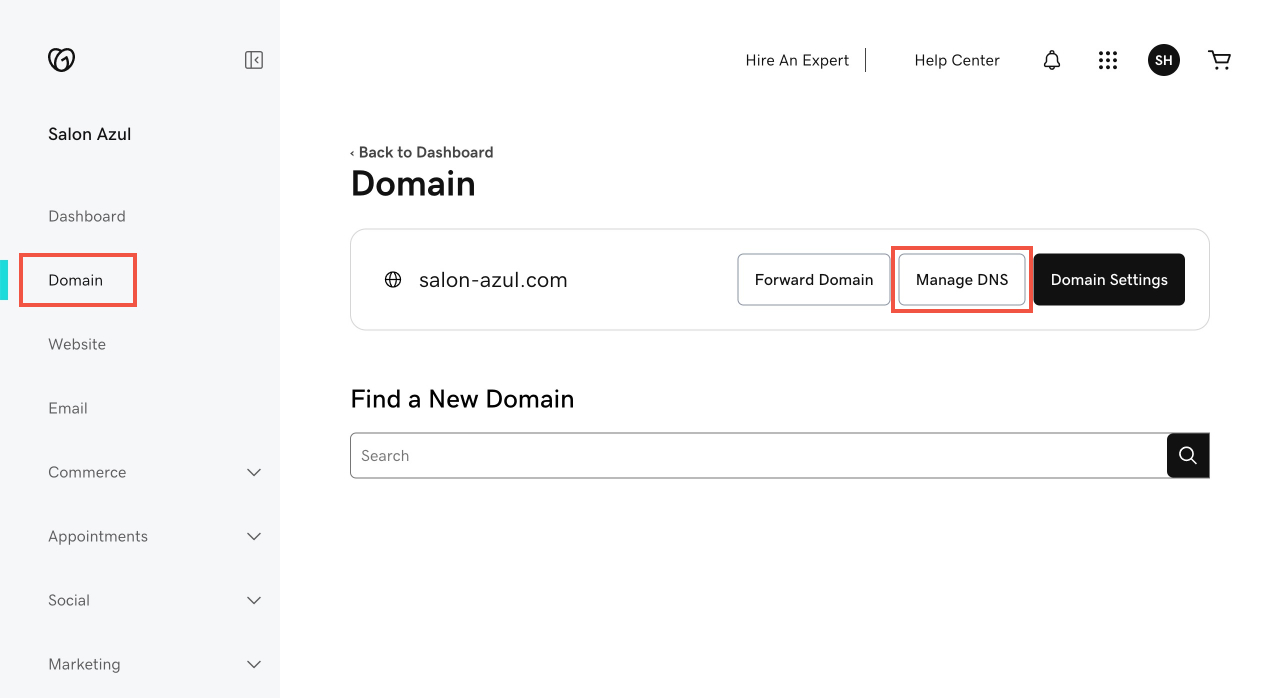 Adding DNS Records to GoDaddy | Mangomint Salon and Spa Software