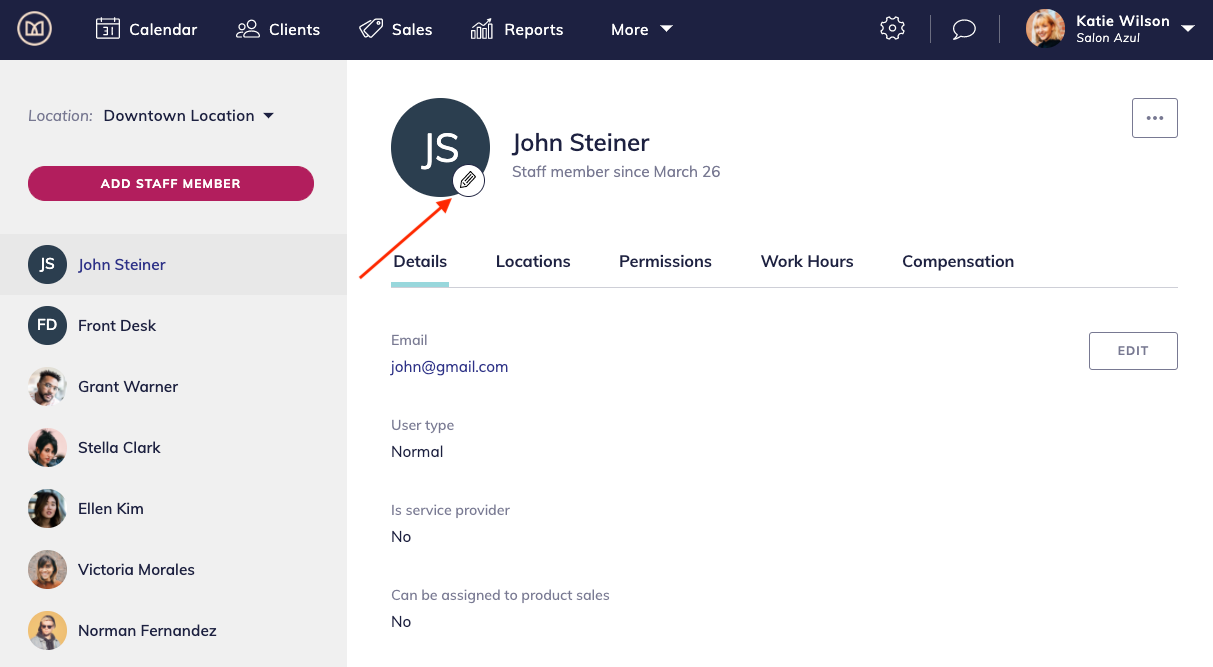 Adding a Staff Member | Mangomint