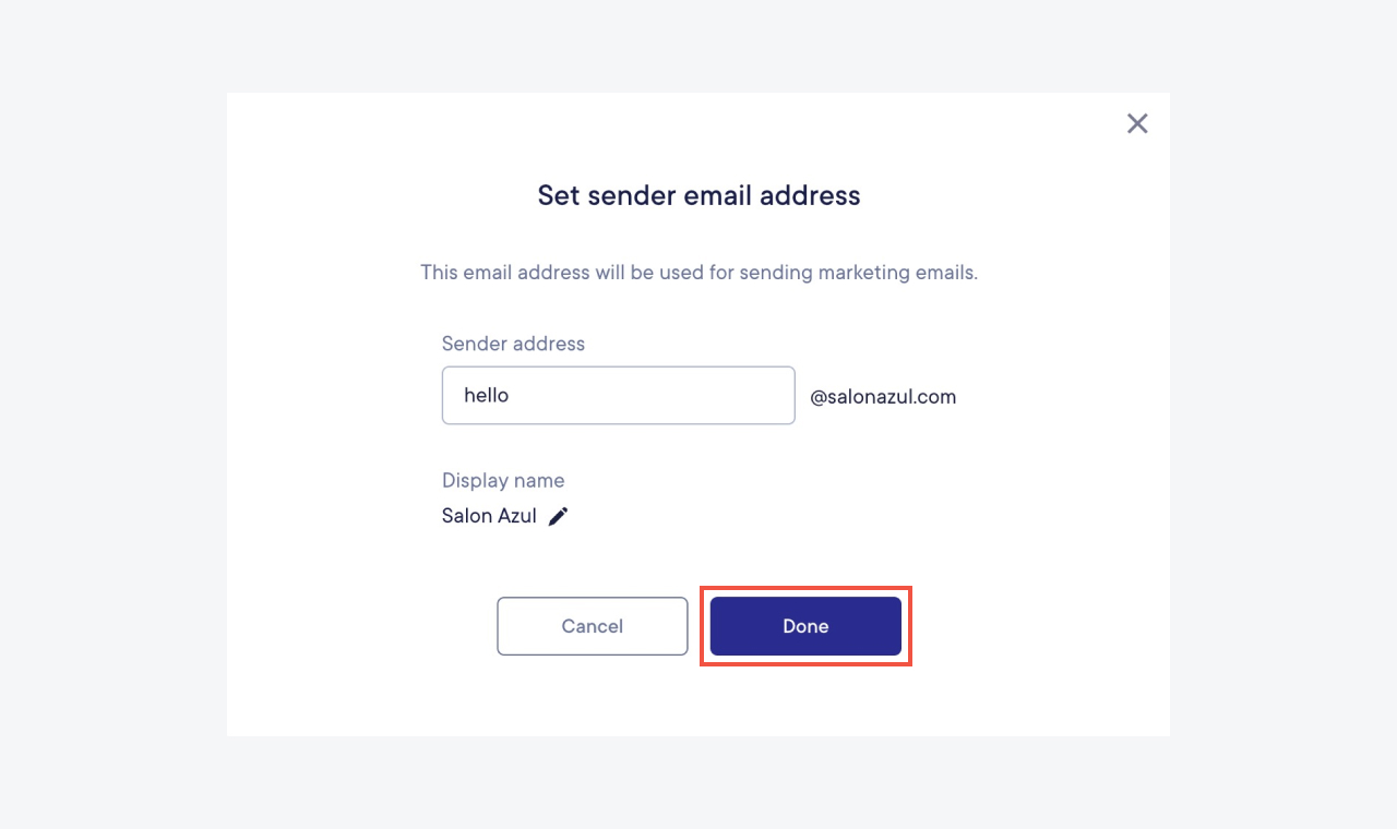 Sending Marketing Emails from a Custom Email Address | Mangomint Salon and Spa Software
