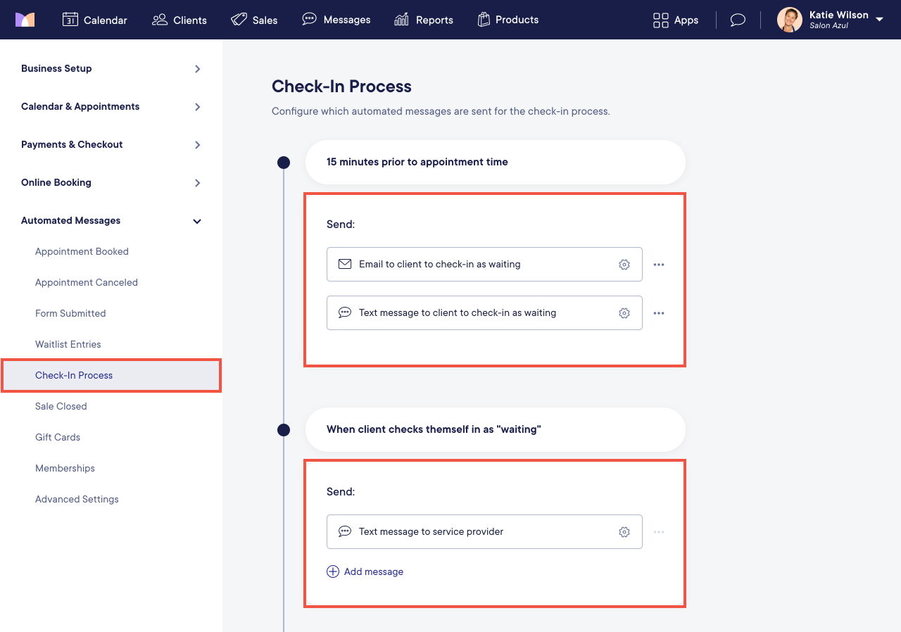 Client Self Check-In | Mangomint Salon and Spa Software