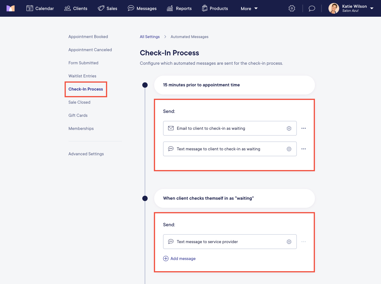 Client Self Check-In | Mangomint Salon and Spa Software
