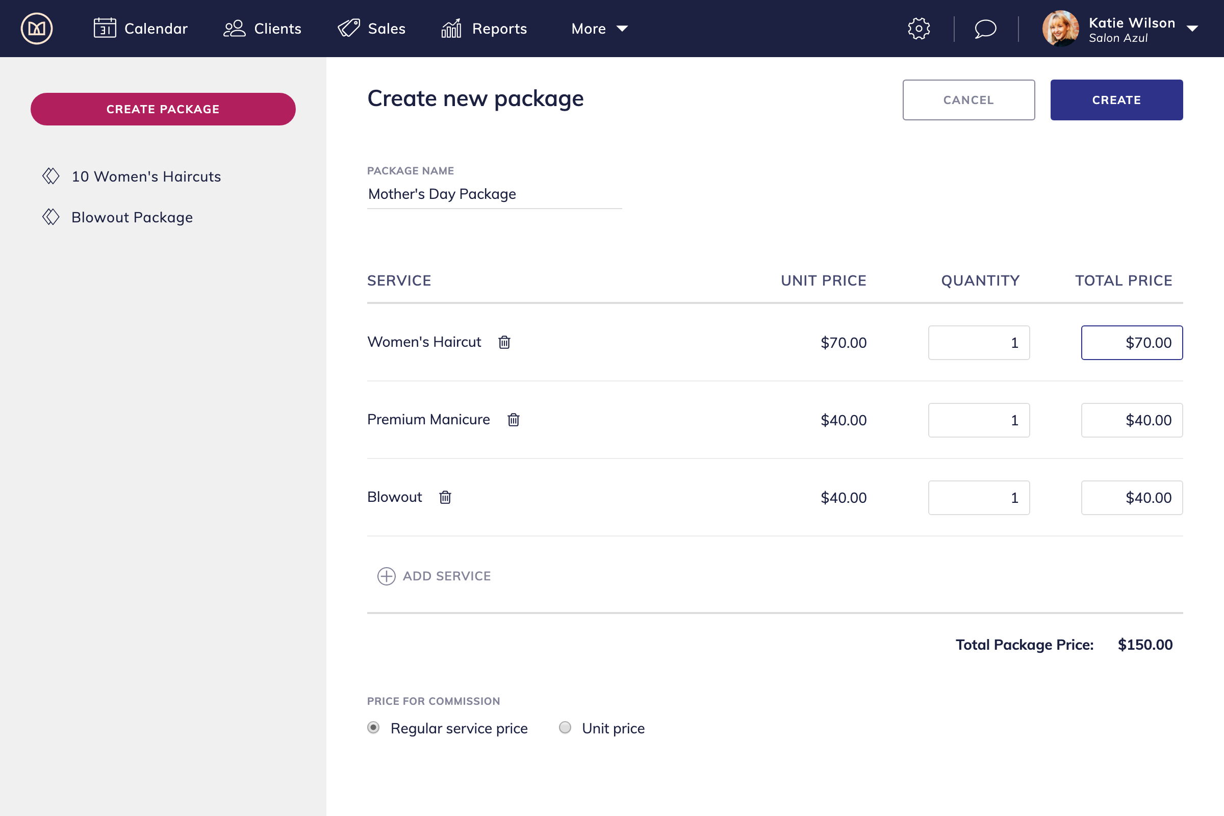 How to Create a Package | Mangomint