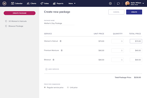 How to Create a Package | Mangomint