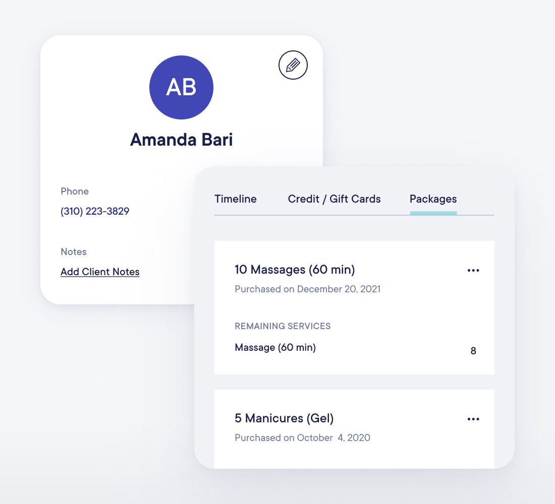 Memberships & Packages | Mangomint