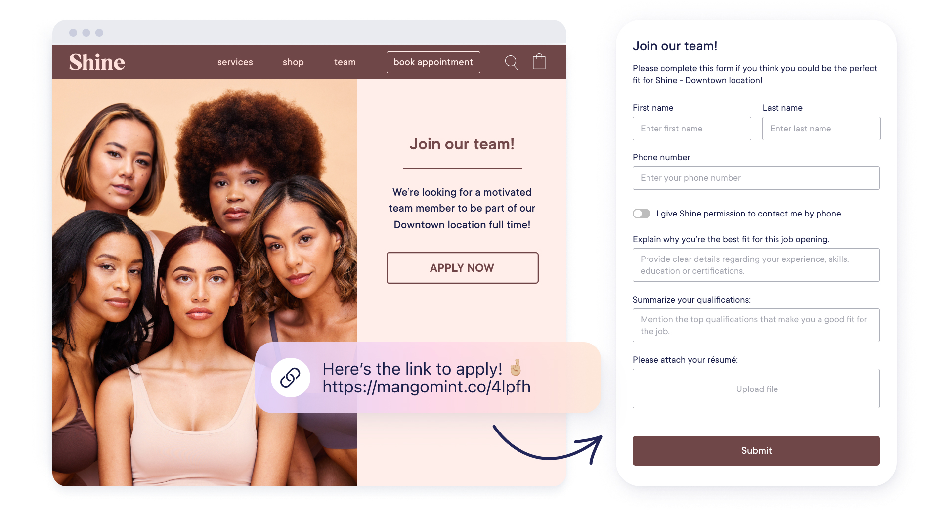 Integrated Forms | Mangomint Salon and Spa Software