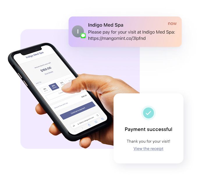 Fully integrated payments with Mangomint Pay | Mangomint