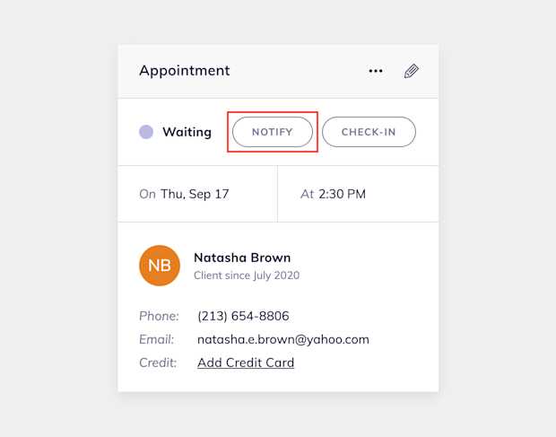 Client Self Check-In | Mangomint