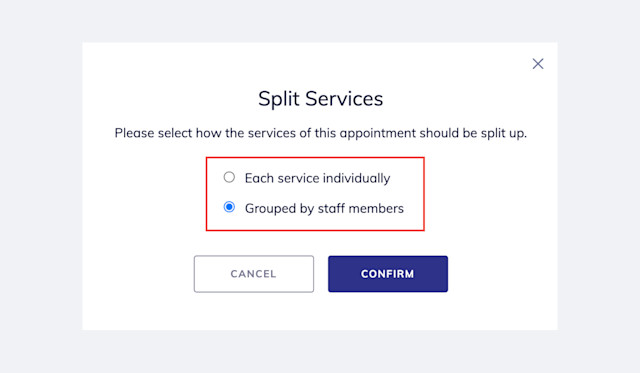 How to Split Services into Separate Checkouts | Mangomint Learning ...