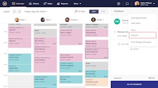 Discard an Existing Checkout | Mangomint