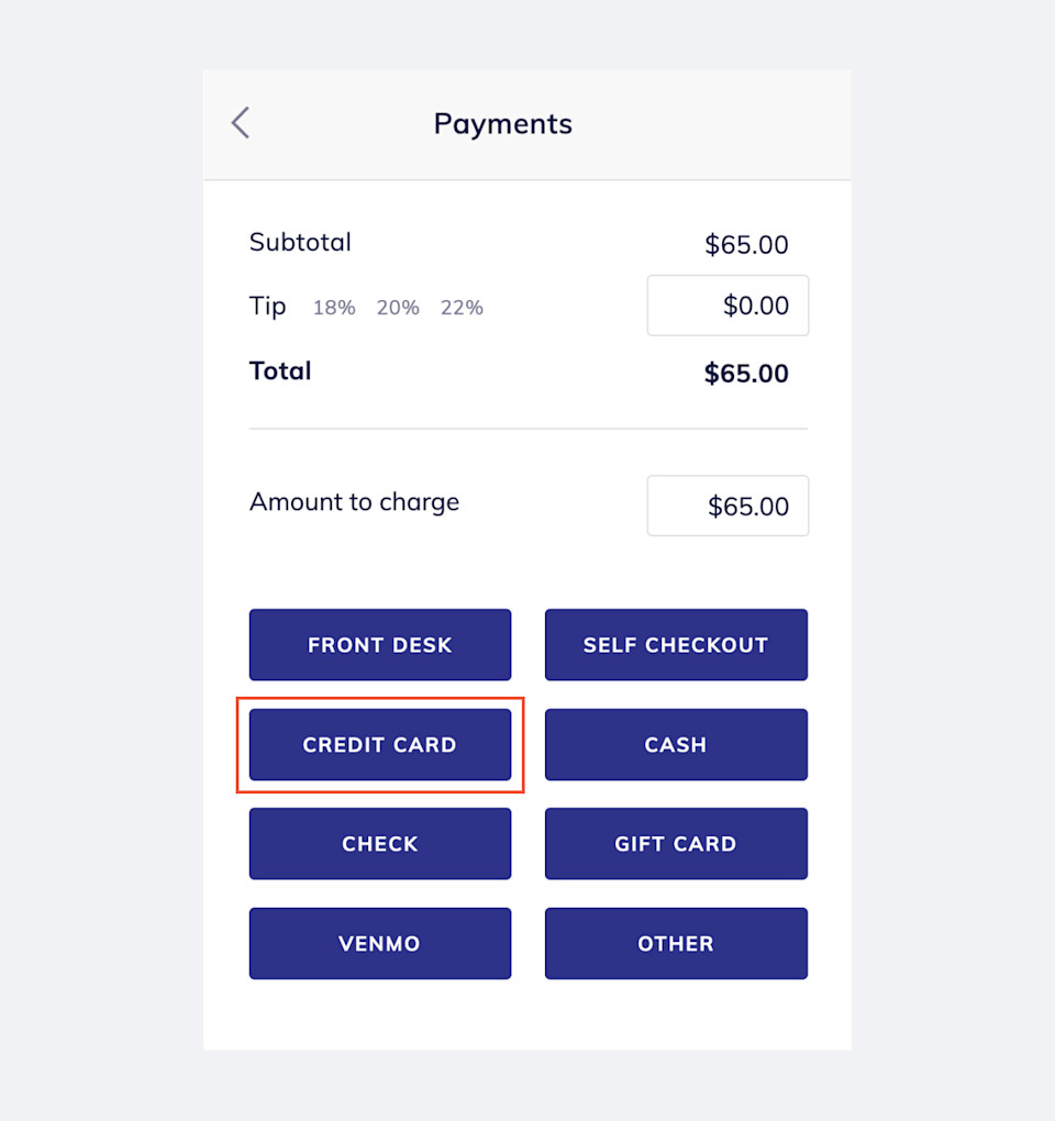 How to Manually Charge Credit Cards | Mangomint Learning Center | Help ...