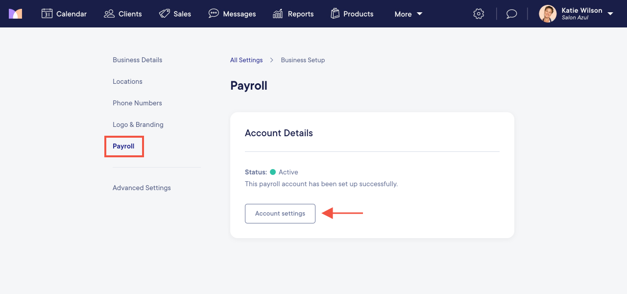 Signing Up for Payroll Processing | Mangomint Salon and Spa Software