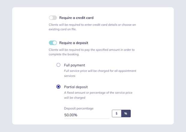 How to Take Deposits with Express Booking™ | Mangomint