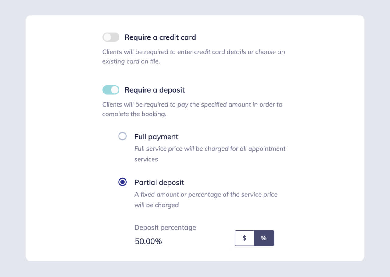 How to Take Deposits with Express Booking™ | Mangomint