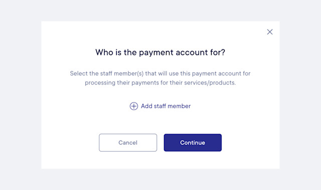 How to Set Up a Payment Account for a Staff Member | Mangomint Learning ...